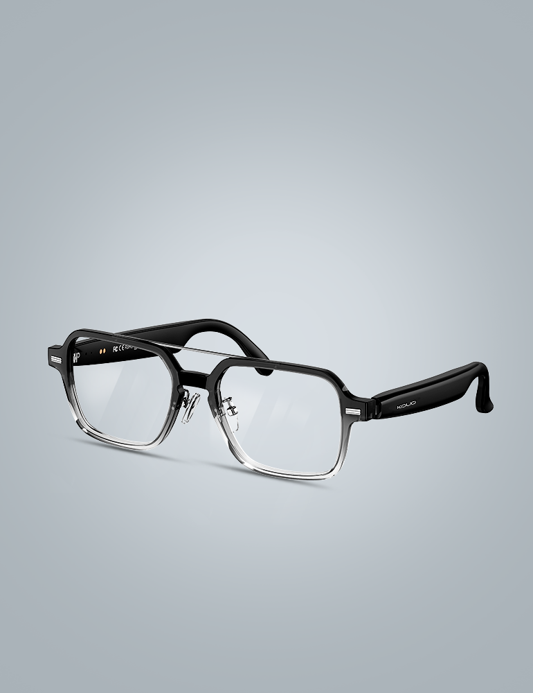 KOUO AI Smart Glasses E13V Aviator